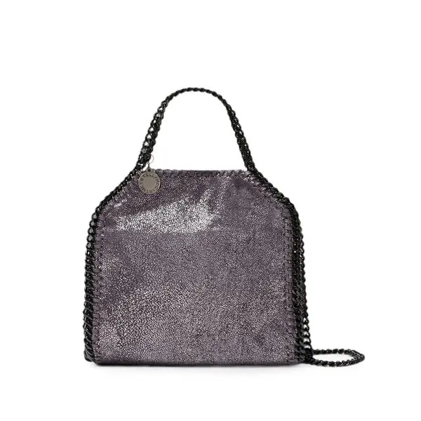 Stella McCartney Metallic Effect Chain-link Tote - Gray