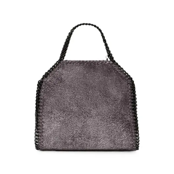 Stella McCartney Metallic Effect Chain-link Tote - Gray