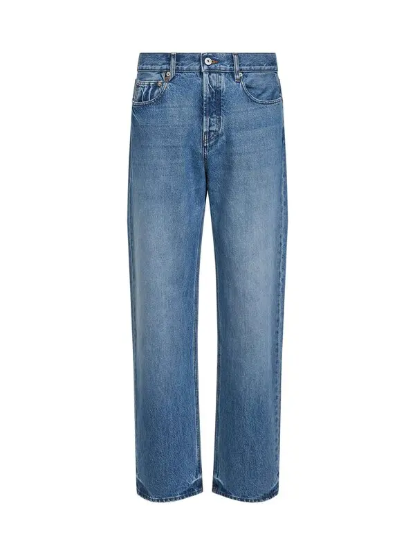 Jacquemus Blue The Straight De-nîmes Denim Jeans