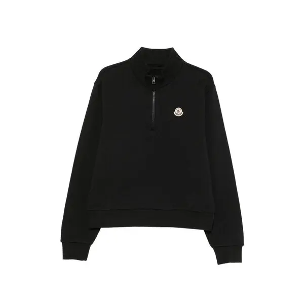 Moncler Half-zip Sweatshirt - Black