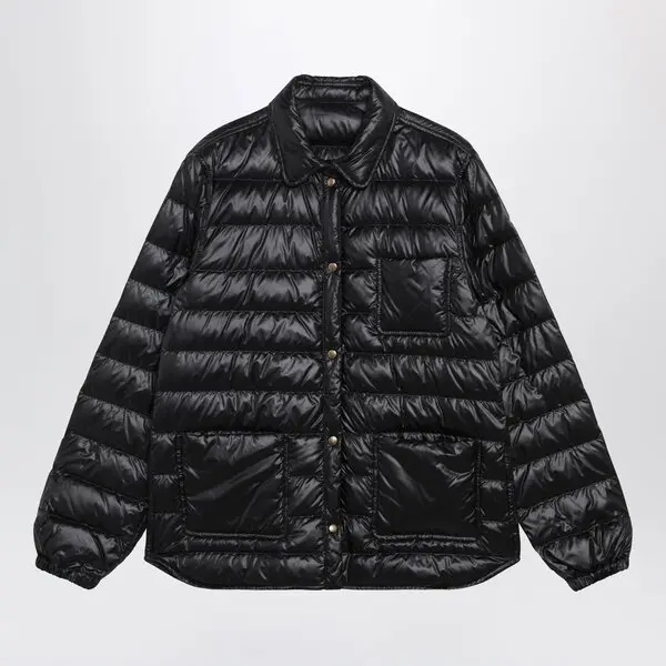 Moncler Fouine Down Shirt Jacket - Black