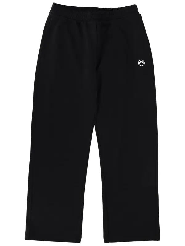 MARINE SERRE Jogger Pants With Logo - Black