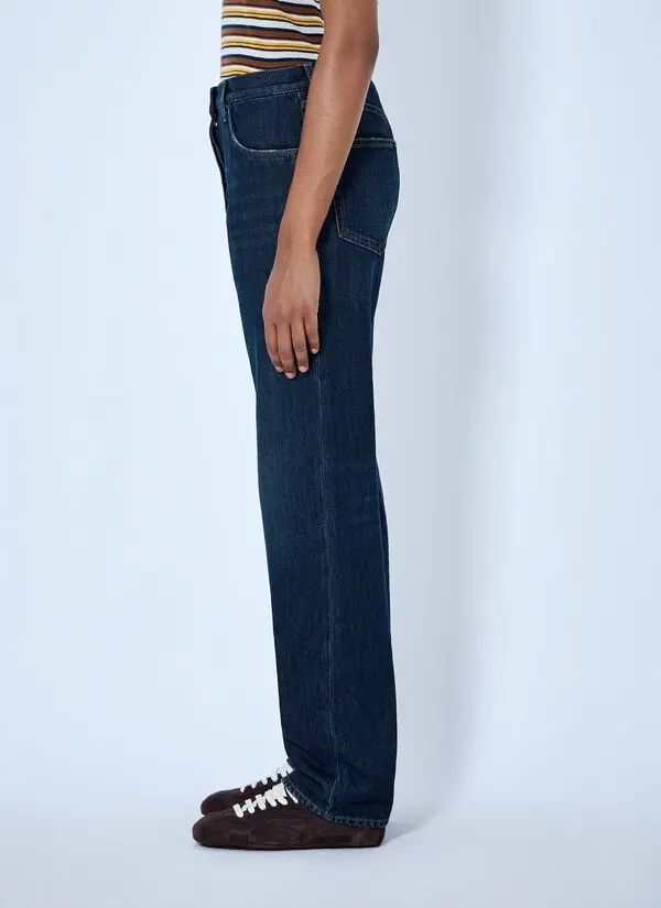 Prada Straight-leg Washed Denim Jeans