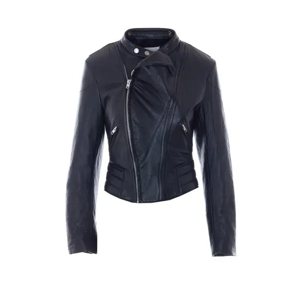 MAISON MARGIELA Leather Jacket - Black