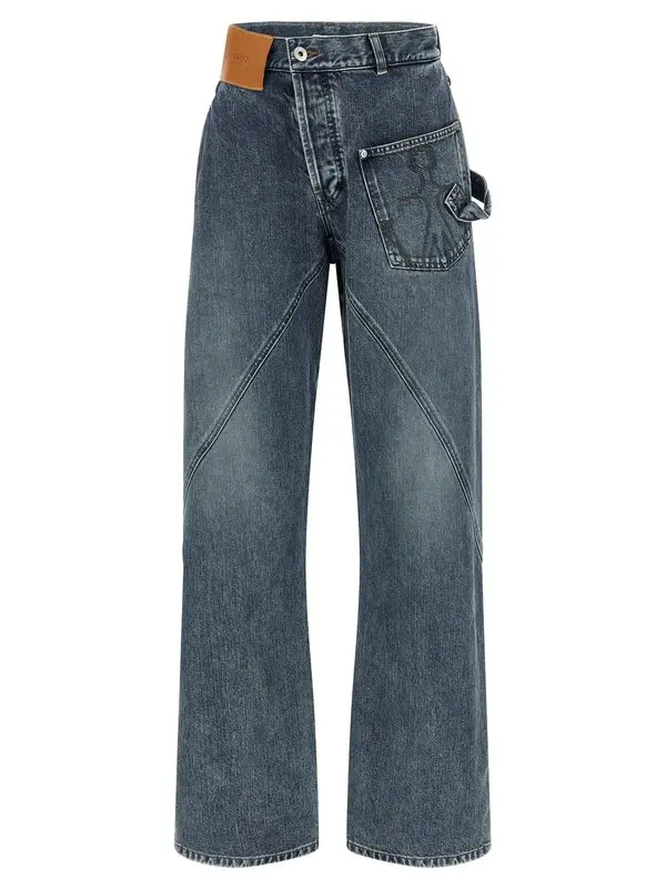 JW Anderson J.w.anderson 'twisted Workwear' Jeans - Blue