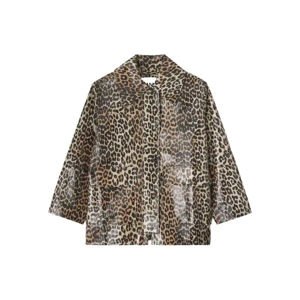 GANNI Neutrals Jackets Oversized Jackets