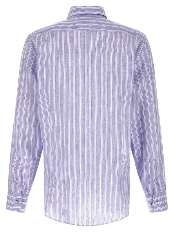 Etro Striped Linen Shirt