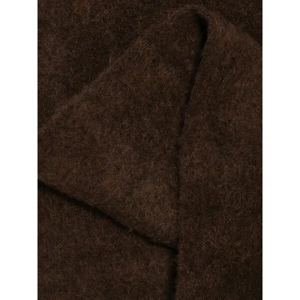 GOLDEN GOOSE Rectangular Scarf - Brown