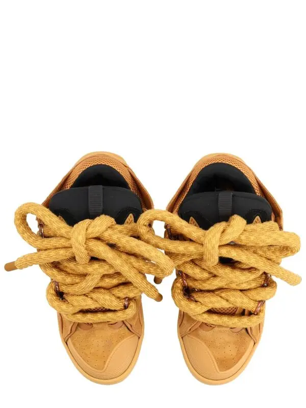 LANVIN Curb Sneaker - Brown
