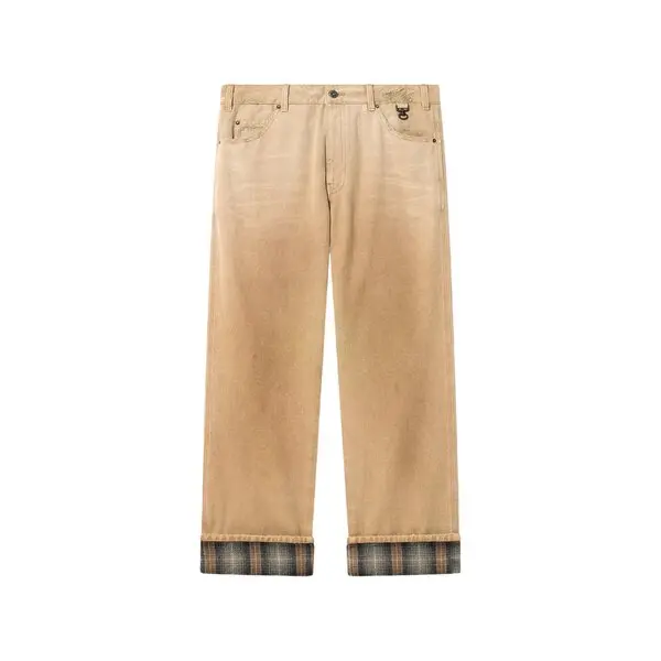 GOLDEN GOOSE Neutrals Trousers Regular & Straight-leg Trousers