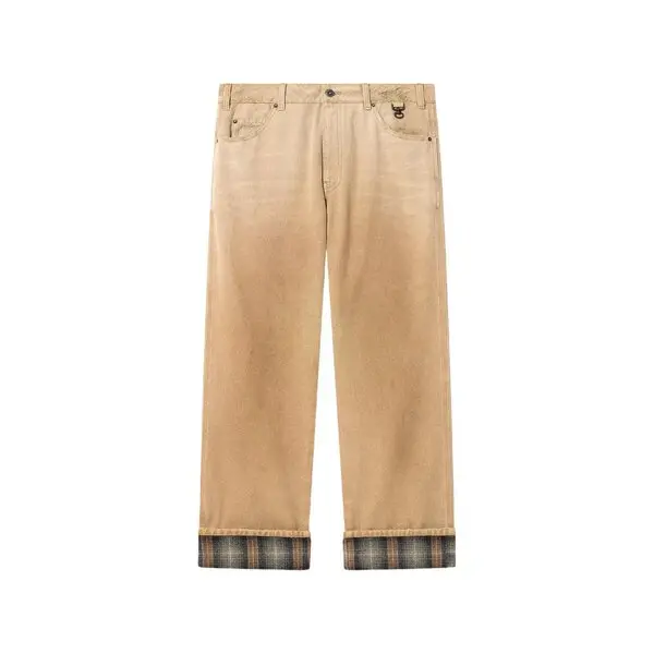 GOLDEN GOOSE Cotton Canvas Trousers