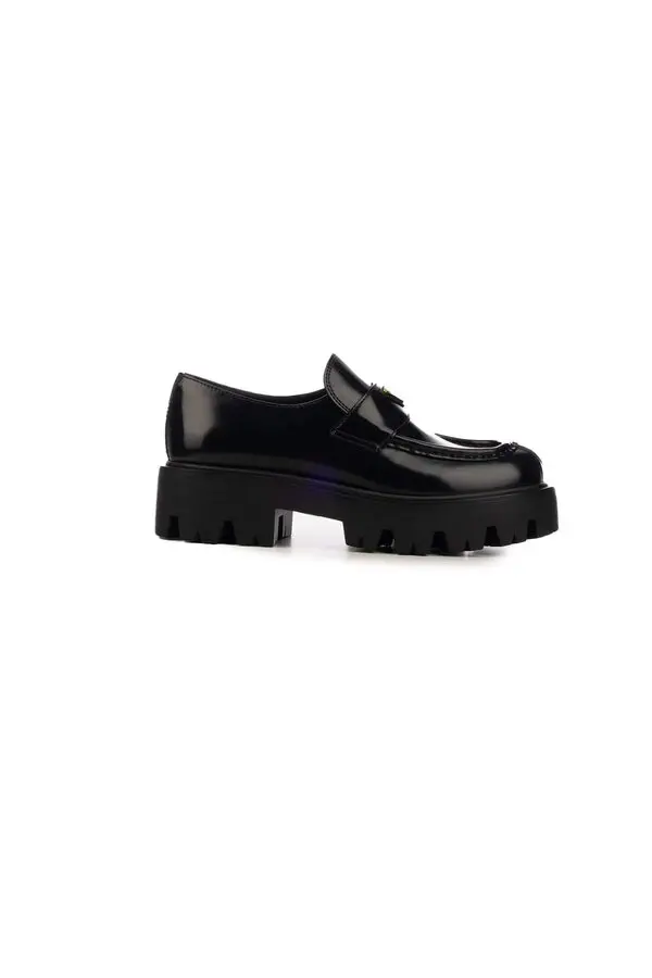 Prada Lug Sole Loafers - Multicolor