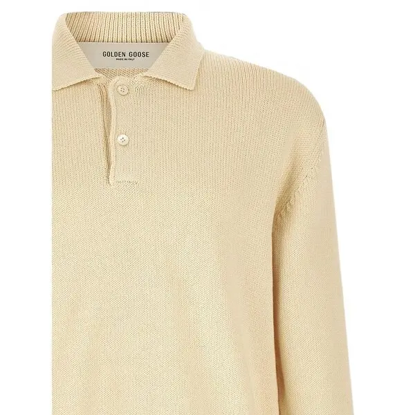 GOLDEN GOOSE Knitted Polo Jumper