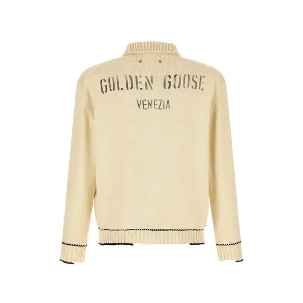 GOLDEN GOOSE Knitted Polo Jumper