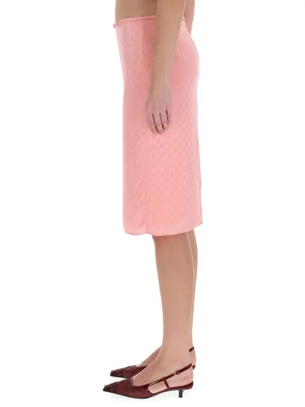 Gucci Silk Skirt - Pink