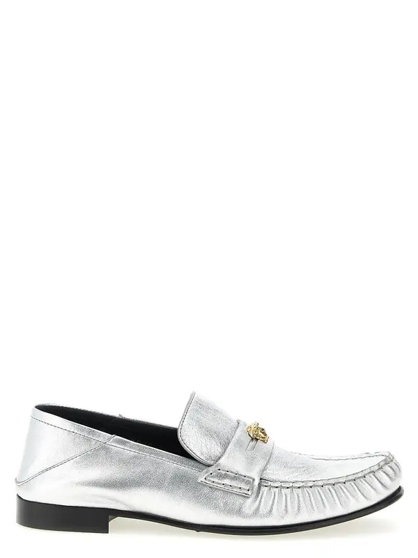 Versace La Medusa' Loafers - Silver