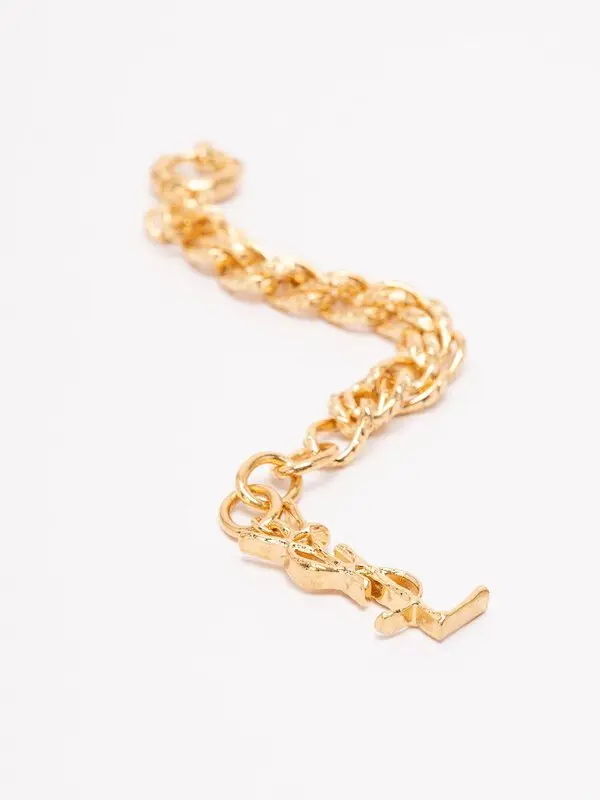 Saint Laurent Rope Chain` Bracelet