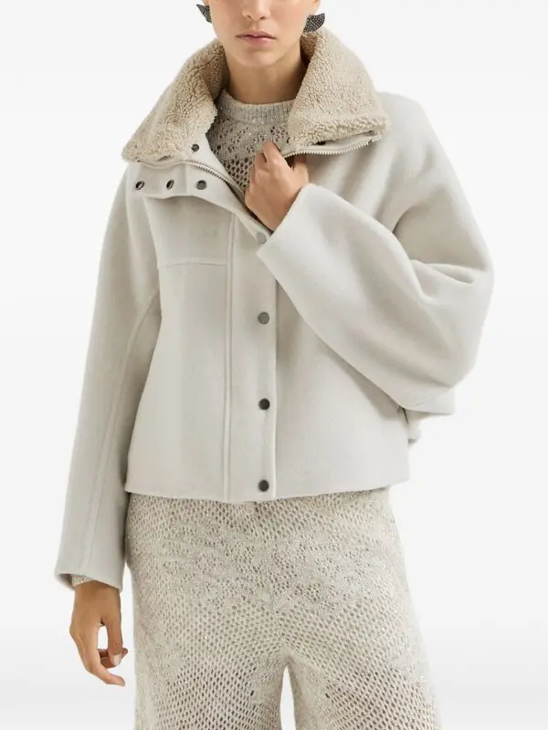 Brunello Cucinelli Leather Jacket