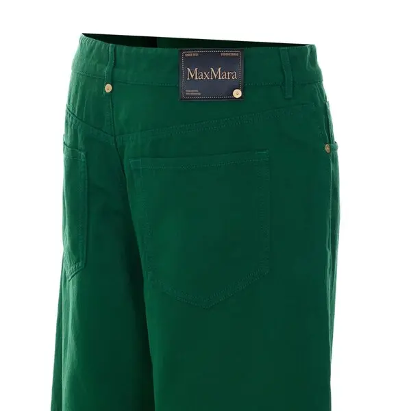 Max Mara Smmonorata Pants - Green