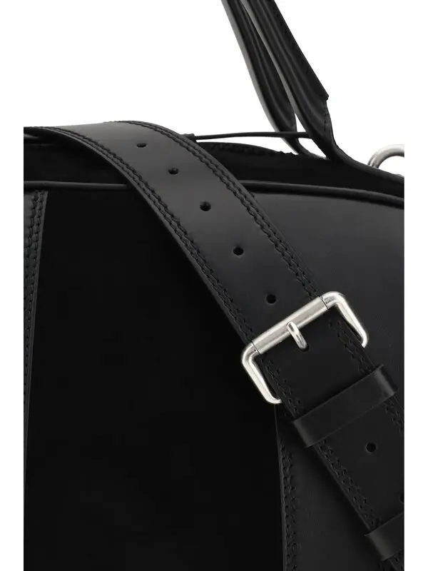 Dries Van Noten Leather Travel Bag