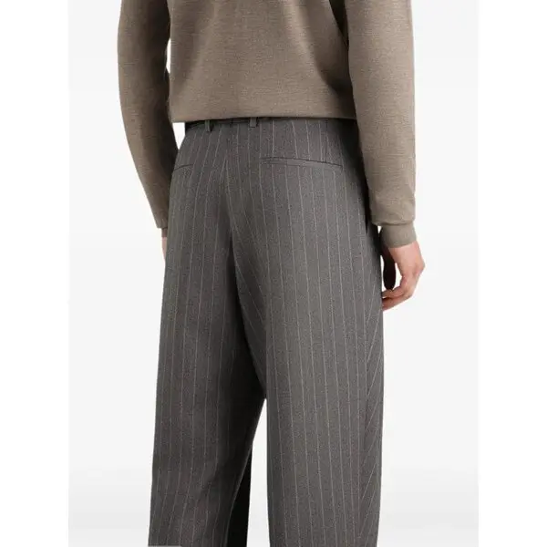 Dolce & Gabbana Virgin Wool Tailored Trousers