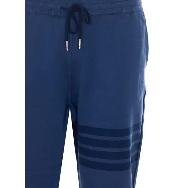 Thom Browne Overdyed Bar Sweatpants - Blue