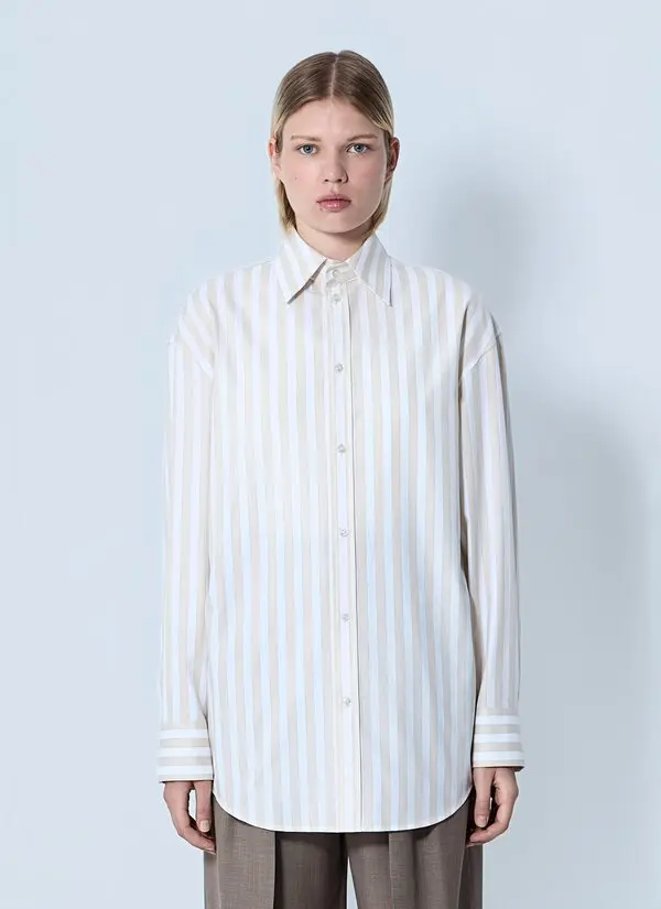 Saint Laurent Striped Button-down Shirt