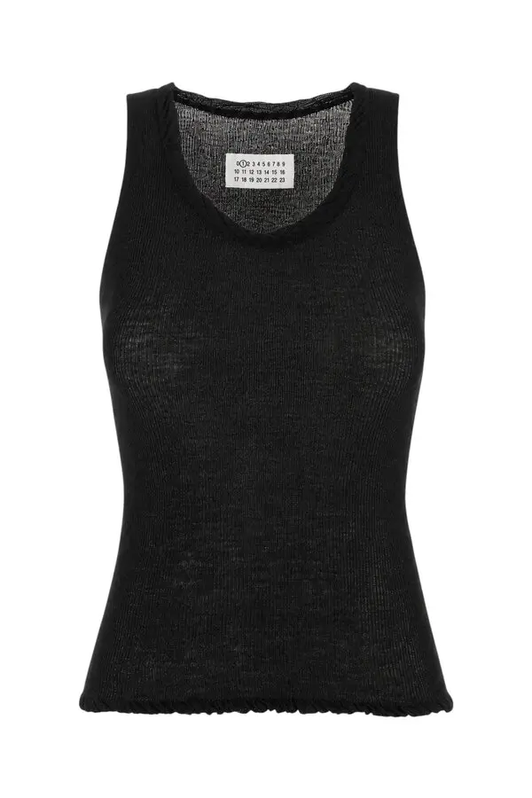 MAISON MARGIELA Ribbed Tank Top - Multicolor