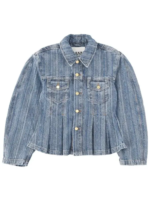 GANNI Denim Jacket - Blue