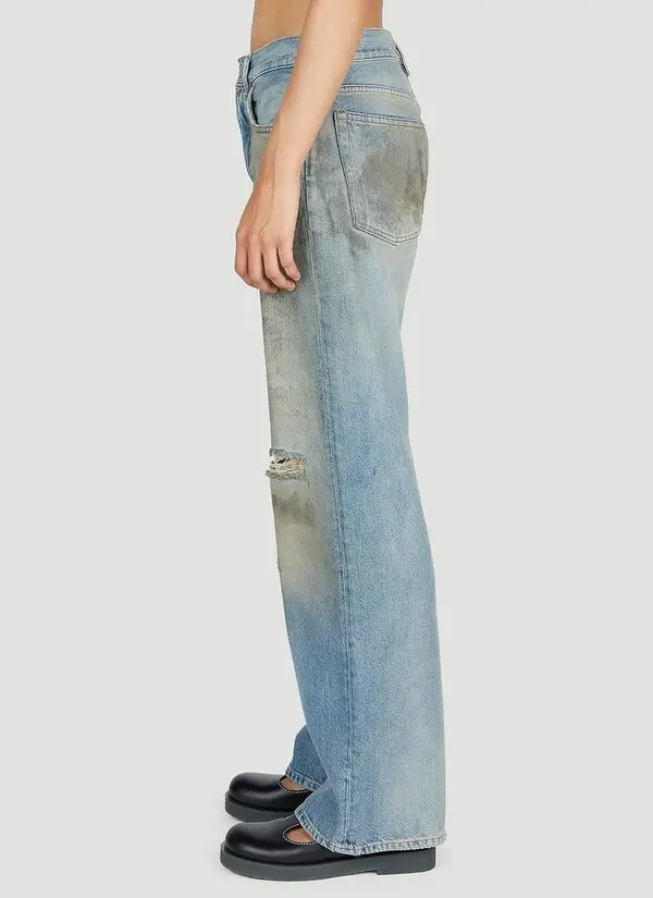 Acne Studios Distressed Denim Jeans