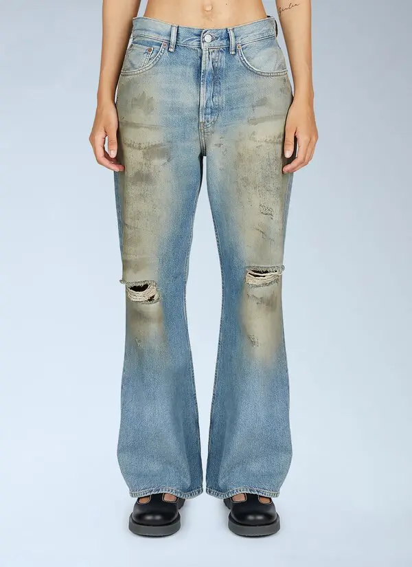 Acne Studios Distressed Denim Jeans