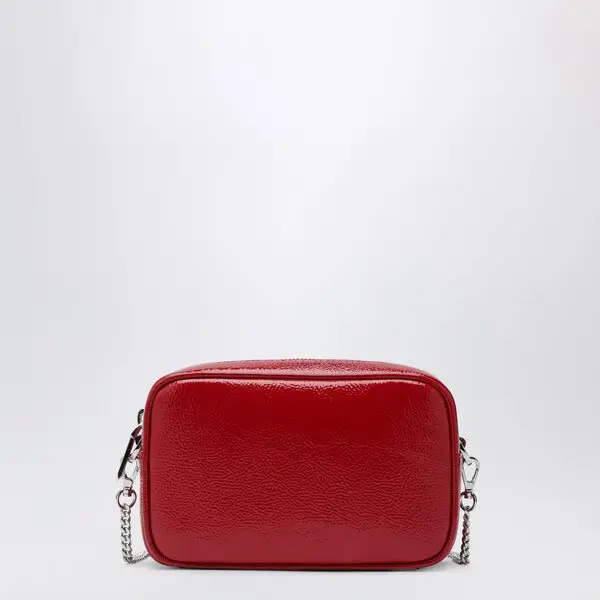 GOLDEN GOOSE Mini Star Bag In Patent Leather Ruby