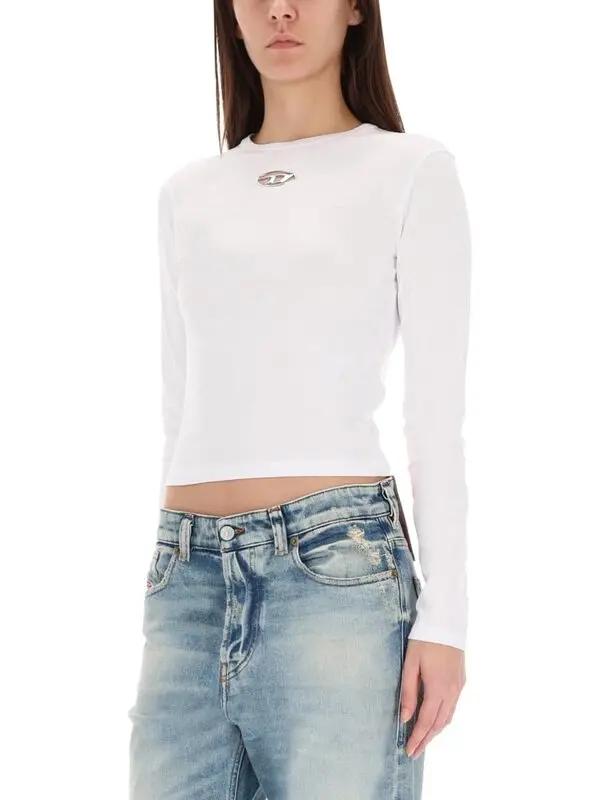 DIESEL® Cotton T-shirt - White
