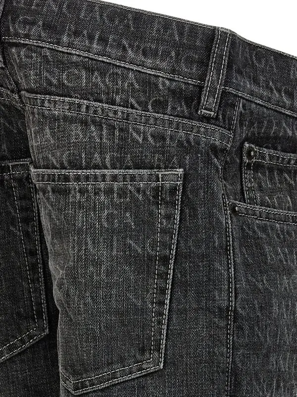 Balenciaga Wide Leg Jeans