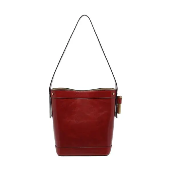 Versace Pivot Small Bucket Bag