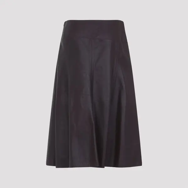 Alaïa Slit Midi Skirt