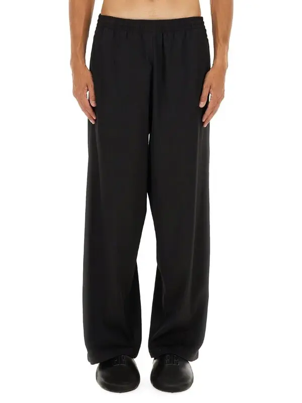 Balenciaga Stretch Pants - Black