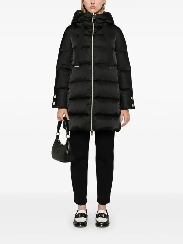 Herno A-shape Satin Down Jacket