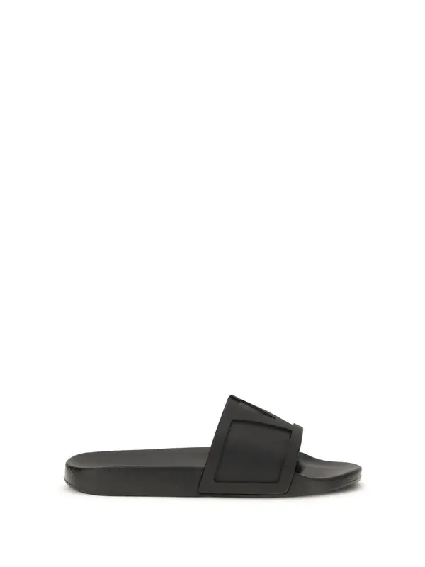 Valentino Garavani Coolside Slider Sandals - Black