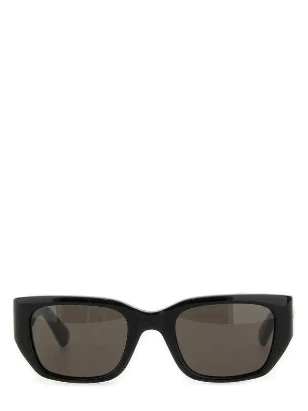 Bottega Veneta Square Braided Sunglasses - Black