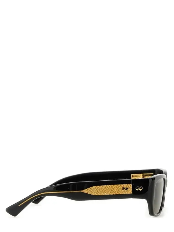 Bottega Veneta Square Braided Sunglasses