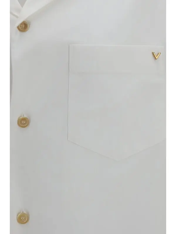 Valentino Garavani Short-sleeve Shirt With Vlogo