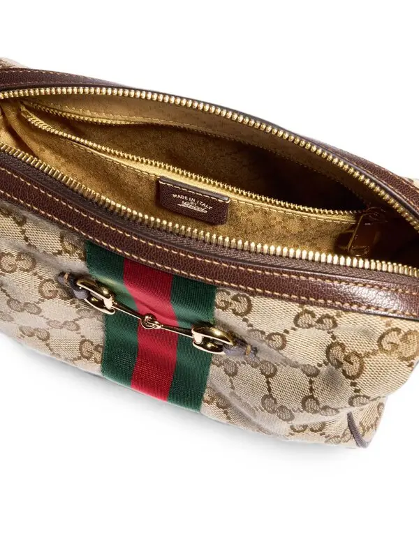 Gucci Horsebit Web Crossbody Bag