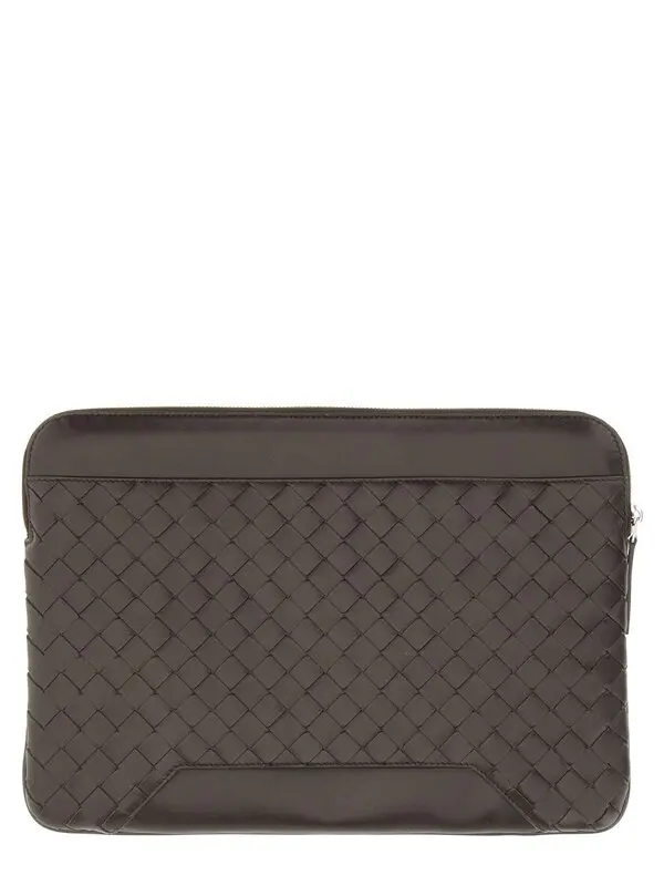 Bottega Veneta Getaway Document Holder - Brown