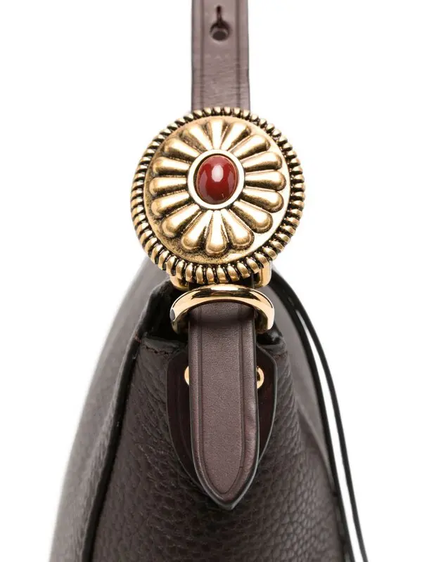 Etro Medium Leather Hobo Bag - Multicolor