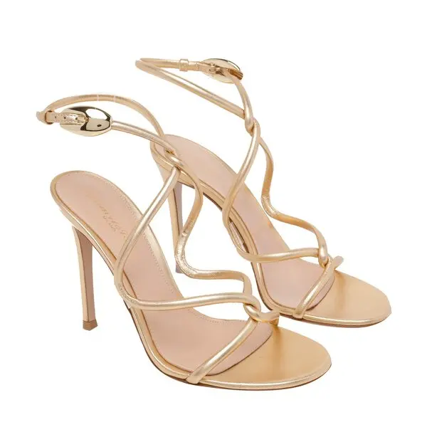 GIANVITO ROSSI Jungle Mamba Pump Sandals