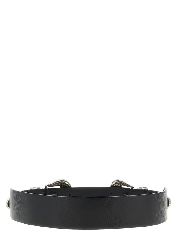 GOLDEN GOOSE Double Buckle' Belt