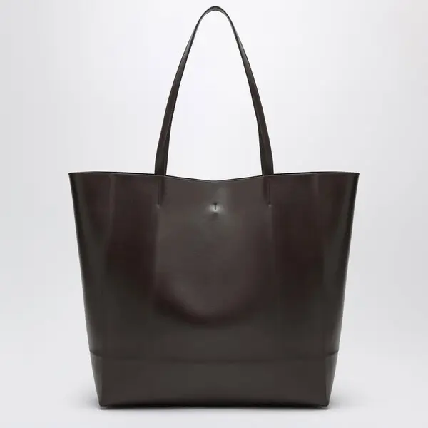 TOTEME Roam Leather Tote Bag - Brown
