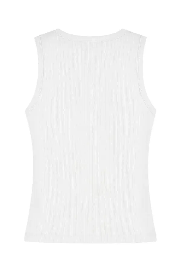 Balmain Ribbed Tank Top - Multicolor
