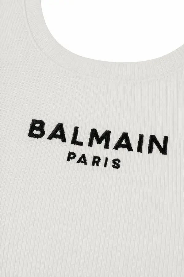 Balmain Ribbed Tank Top - Multicolor
